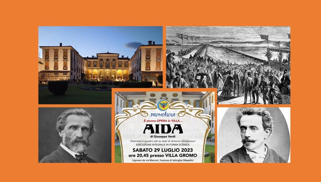 Isola Bergamasca | Opera in Villa Gromo: l'Aida di Verdi a luglio